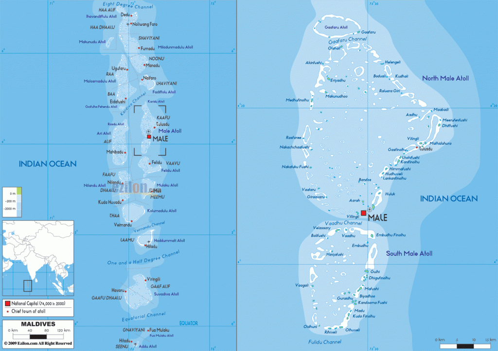 Areas in the Maldives - Clear Water Surf Travel